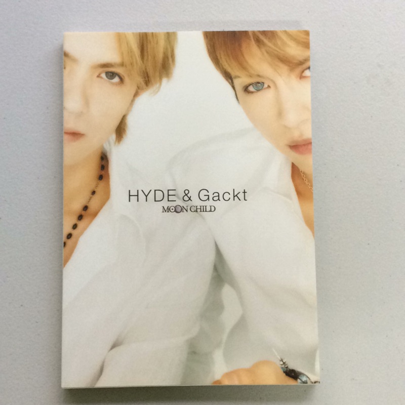 HYDE & Gackt MOON CHILD 2003年寫真集（中文版） | 蝦皮購物