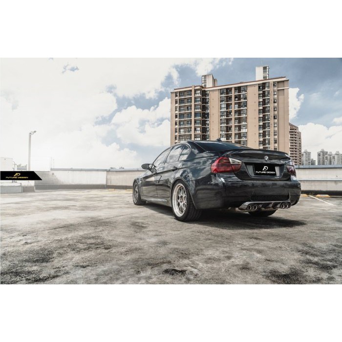 【Future_Design】BMW E90 V款 V牌 抽真空 碳纖維 卡夢 後下巴 現貨供應 正M3 專用 | 蝦皮購物