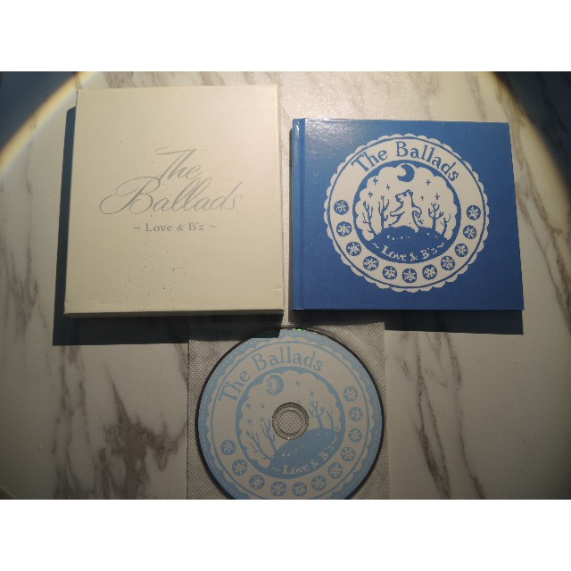 二手CD B'z The Ballads Love & B'z (台版 有側標 外盒 中文歌詞 回函卡) | 蝦皮購物