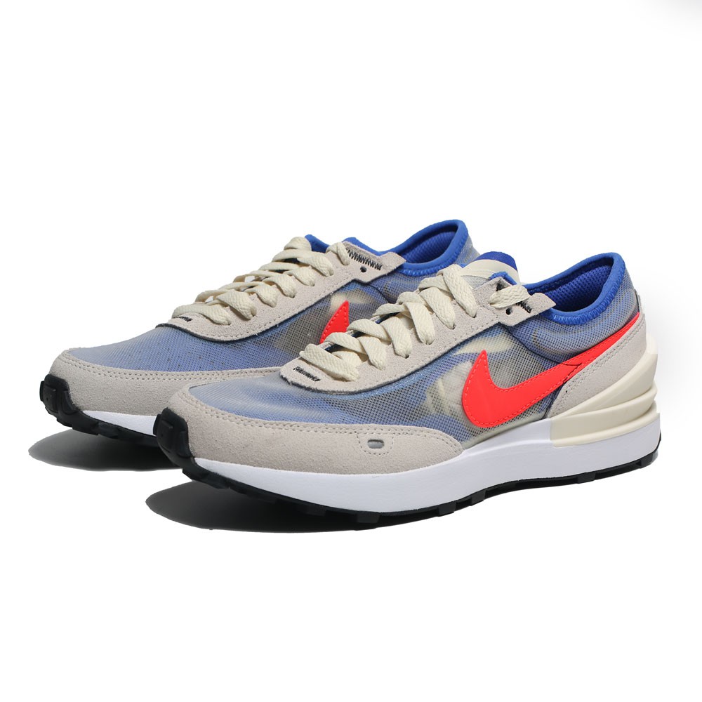 NIKE 休閒鞋 WAFFLE ONE GS 白藍紅 解構 輕量 女 (布魯克林) DC0481-101 | 蝦皮購物