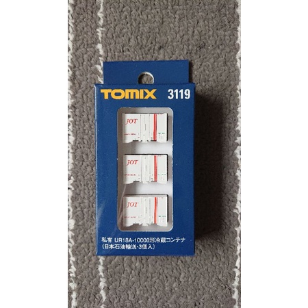 TOMIX 3119 私有 UR18A-10000形冷藏貨櫃(日本石油輸送．3個入) N規鐵道模型 亞歐市集 | 蝦皮購物