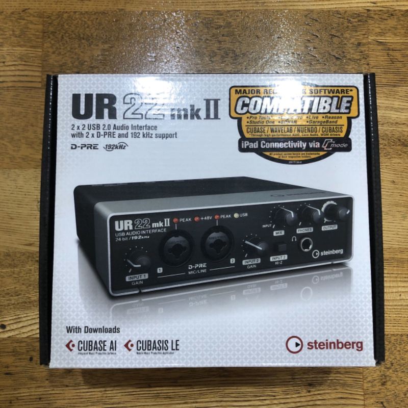 Yamaha steinberg UR22 MKII MK2錄音介面 | 蝦皮購物