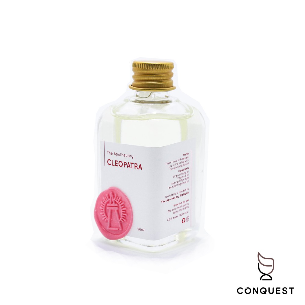CONQUEST 】THE APOTHECARY Oil Based Cleopatra 埃及艷后 油基底無酒精配方 | 蝦皮購物