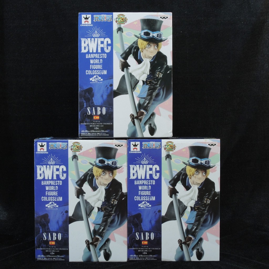 【福利品】日本 日版 金證 海賊王 航海王 OnePiece 薩波 SABO BWFC 三兄弟 公仔 模型 | 蝦皮購物