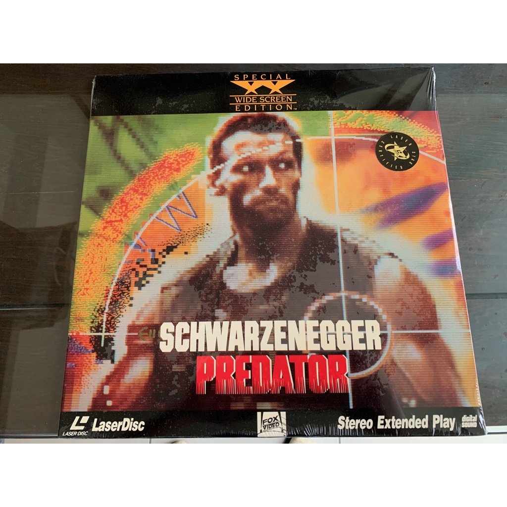 LD Laser Disc 終極戰士 Predator laserdisc | 蝦皮購物