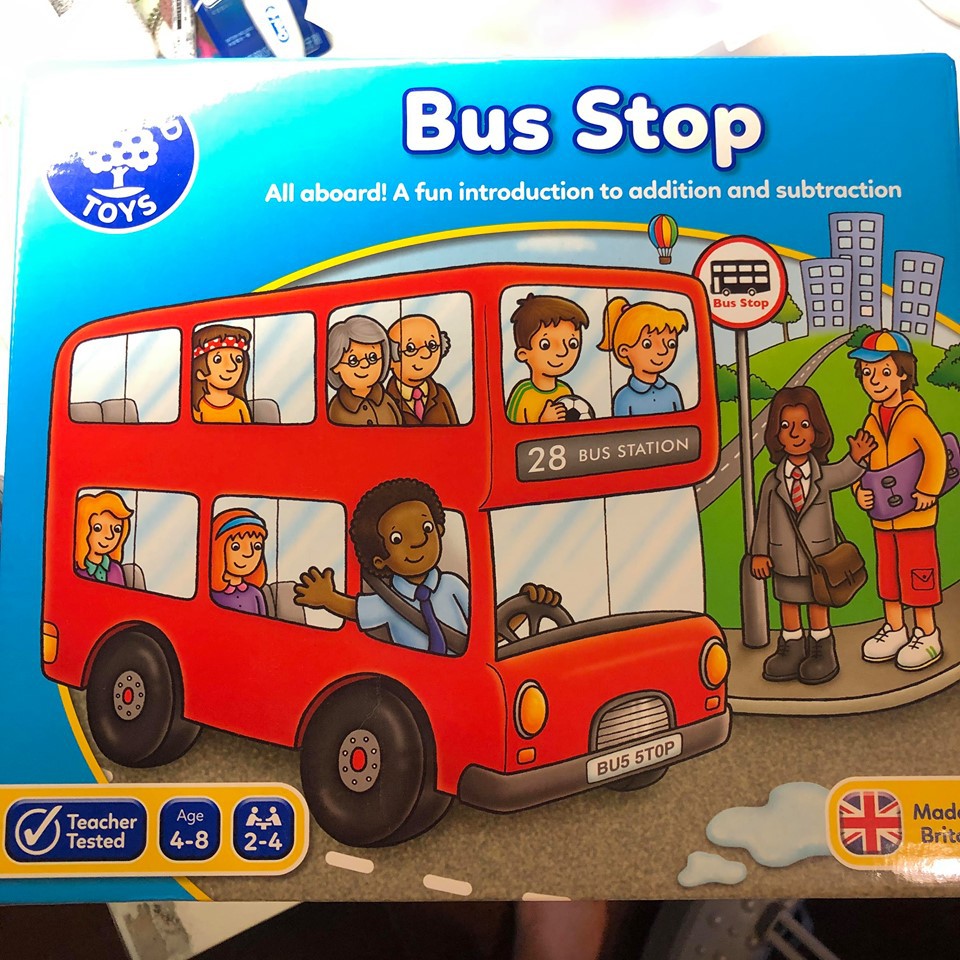 Orchard Toys 桌遊 Bus Stop 歡樂公車GO 上下公車遊戲 全新正版+廚師+採購去 | 蝦皮購物