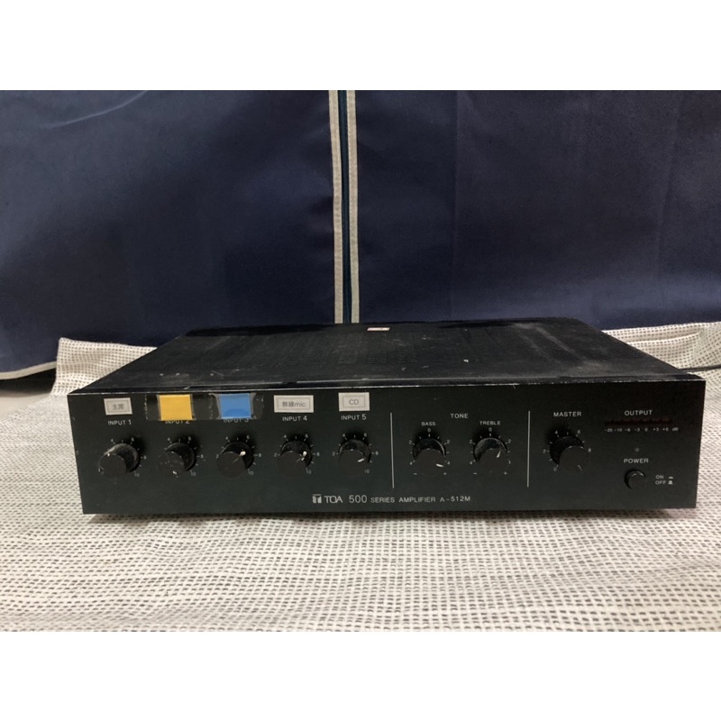 [二手]TOA 500 SERIES AMPLIFIER A-512M混音功率擴大機 | 蝦皮購物