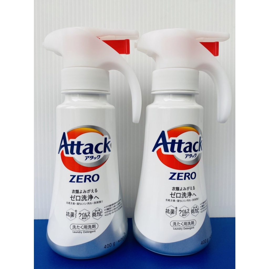 Kao 花王 Attack ZERO 濃縮強效洗衣精400g 現貨供應 | 蝦皮購物