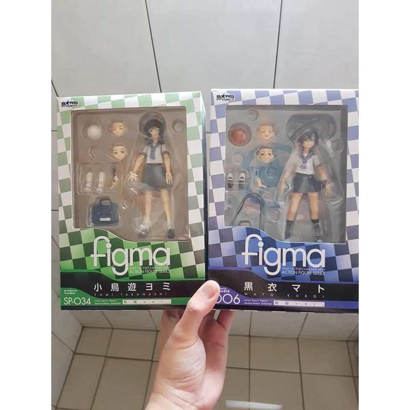 figma EX-006 SP-034 WF冬限定 BRS 黑岩槍手 黑衣麻陶 小鳥遊優美 制服ver. 日版 &代理版 | 蝦皮購物