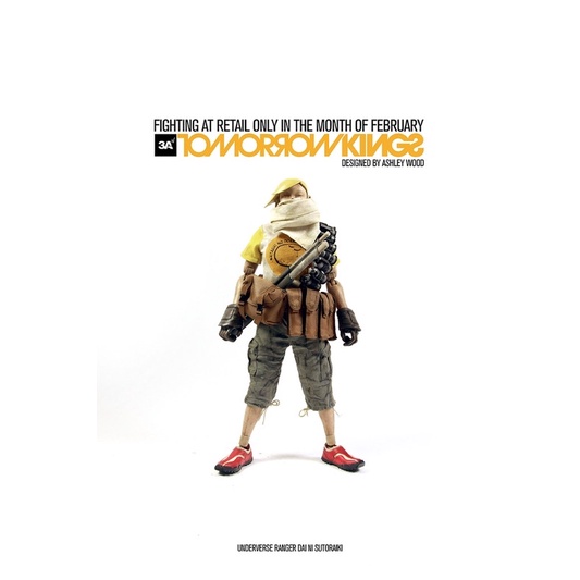 3A / ThreeA TOYS TOMORROW KING DAI NI SUTORAIKI TK 二次攻擊明日帝 | 蝦皮購物