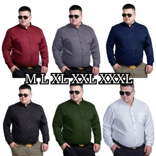 Putih KEMEJA HITAM Rfn Santa Ricci 男式襯衫 Jumbo XXL XXXL 2XL 3 | 蝦皮購物