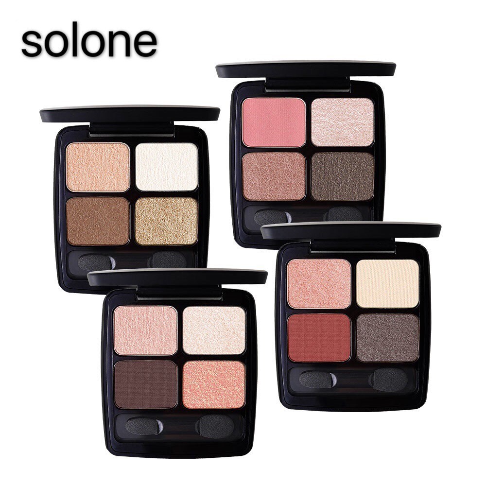 Solone 戀色迷棕眼影盤(#01金棕光影 #02仲夏绯红 #03香榭橙花 #04微醺秋色 ) 四款任選 | 蝦皮購物
