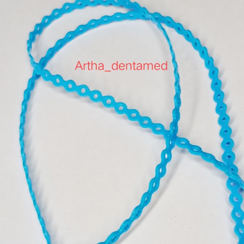 Karet Behel Powerchain 10cm🌼Rubber Braces | 蝦皮購物