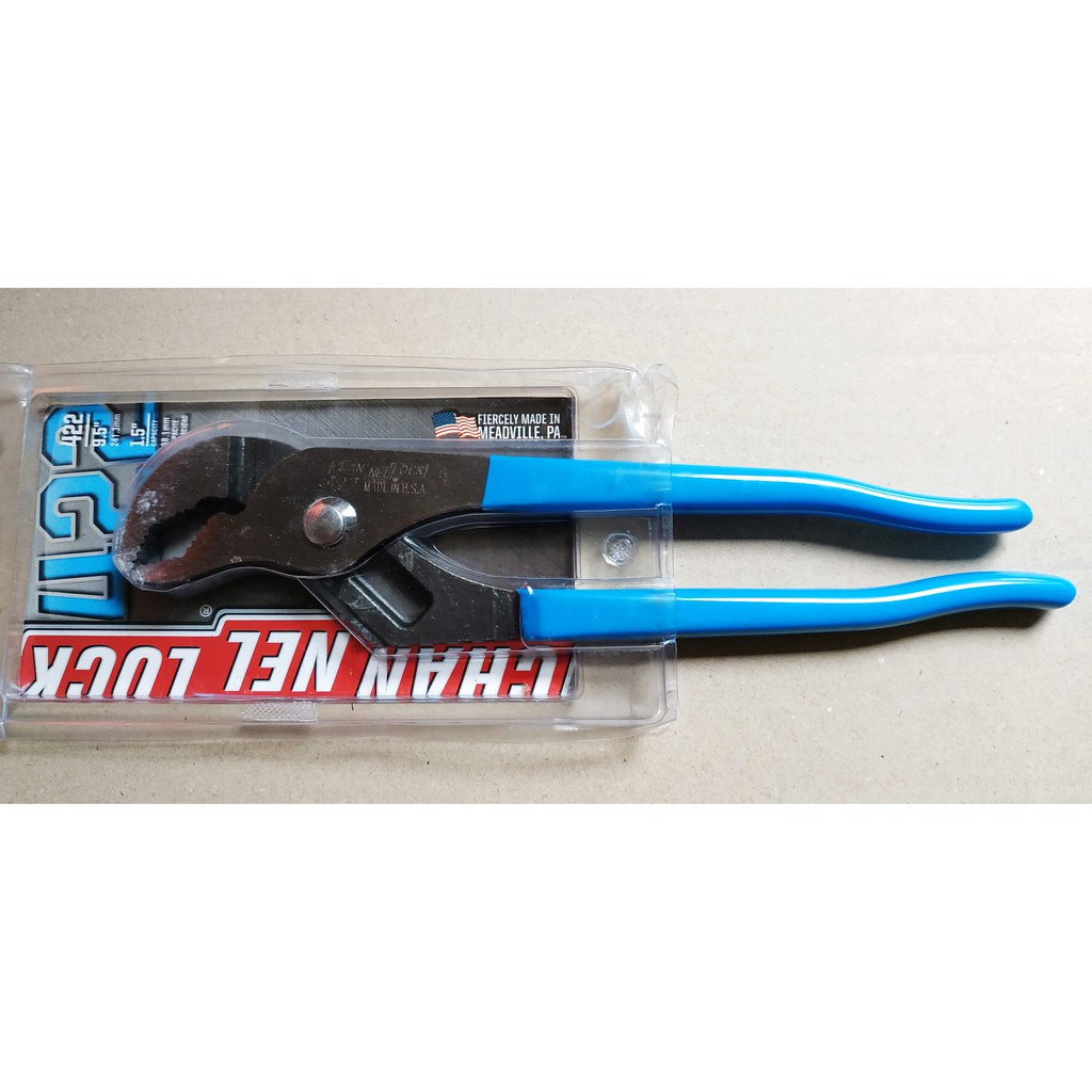 Channellock 美國製 422 241mm 9.5吋 水管鉗 水電 水泵 V型 鉗口 Made in USA | 蝦皮購物