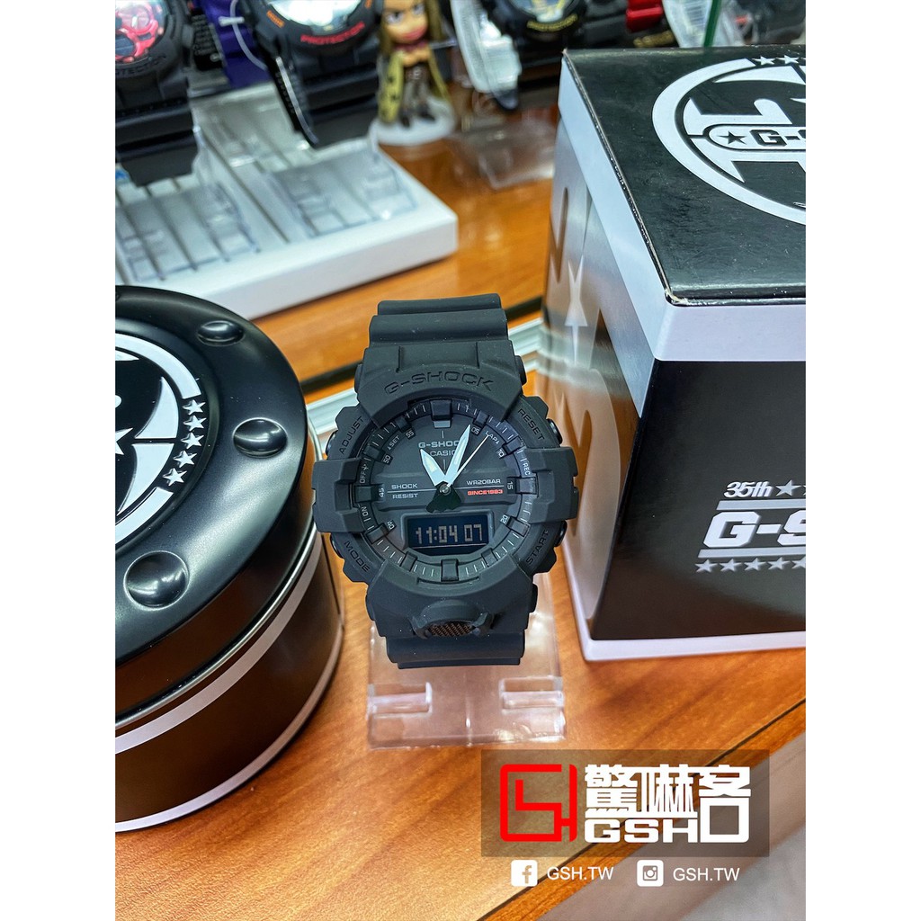 【驚嚇客】G-SHOCK 35週年紀念錶 黑 GA-835A-1ADR | 蝦皮購物