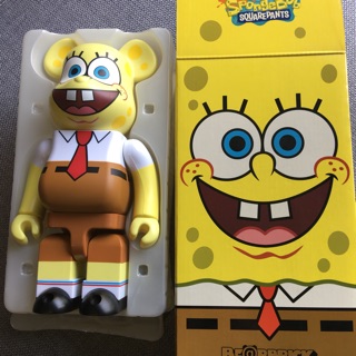 Bearbrick spongebob 400% 海綿寶寶 第一代 已絕版 | 蝦皮購物