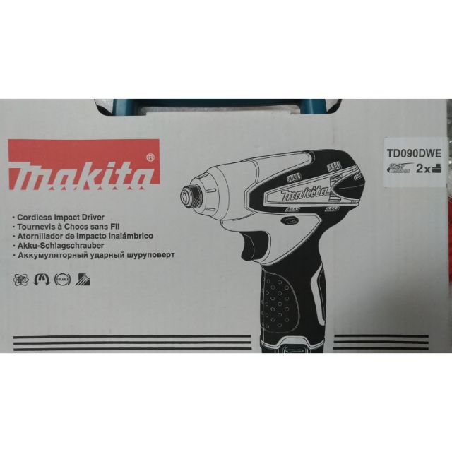 [CK五金小鋪] Makita 牧田 TD090DWE 充電式衝擊起子機 10.8V 起子機 TD090 | 蝦皮購物
