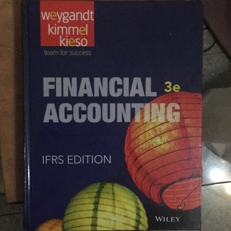 Financial accounting IFRS edition 3e | 蝦皮購物