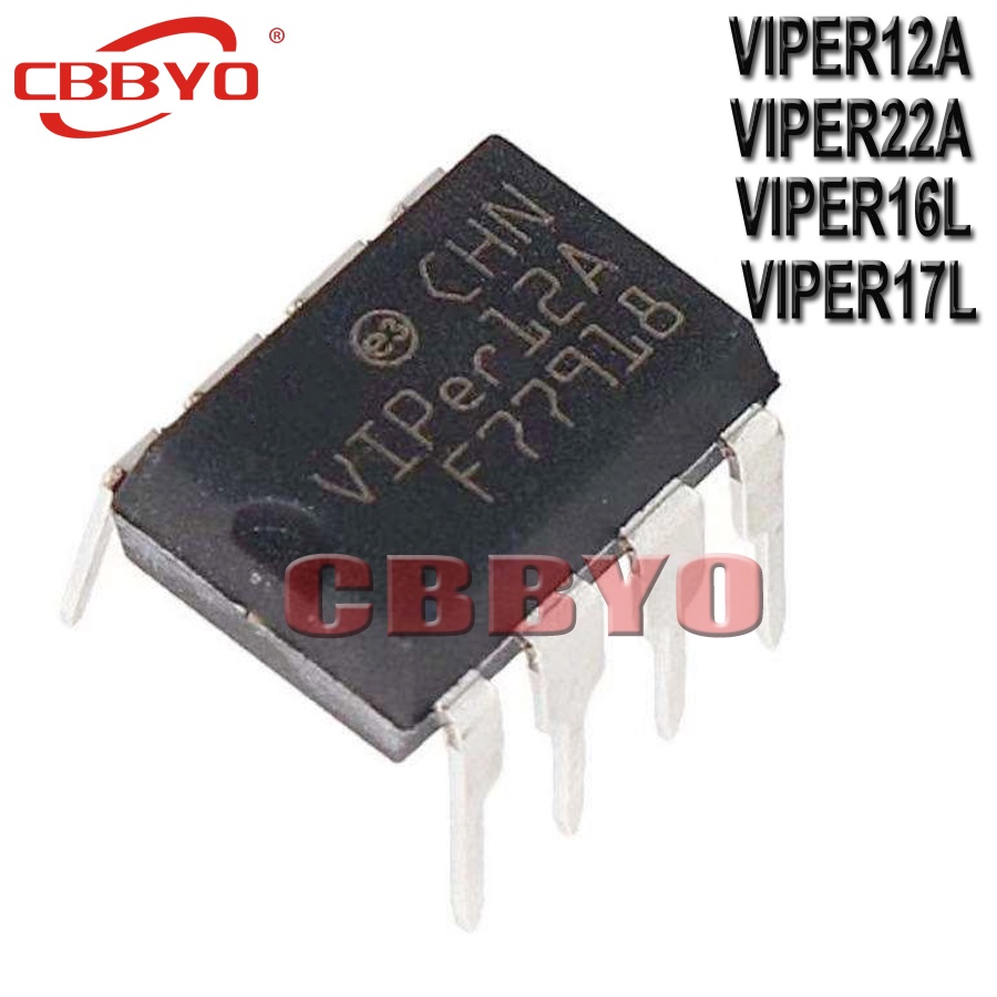 10PCS VIPER12A DIP8 VIPER12 DIP 12A DIP-8 VIPER22A VIPER22 V | 蝦皮購物