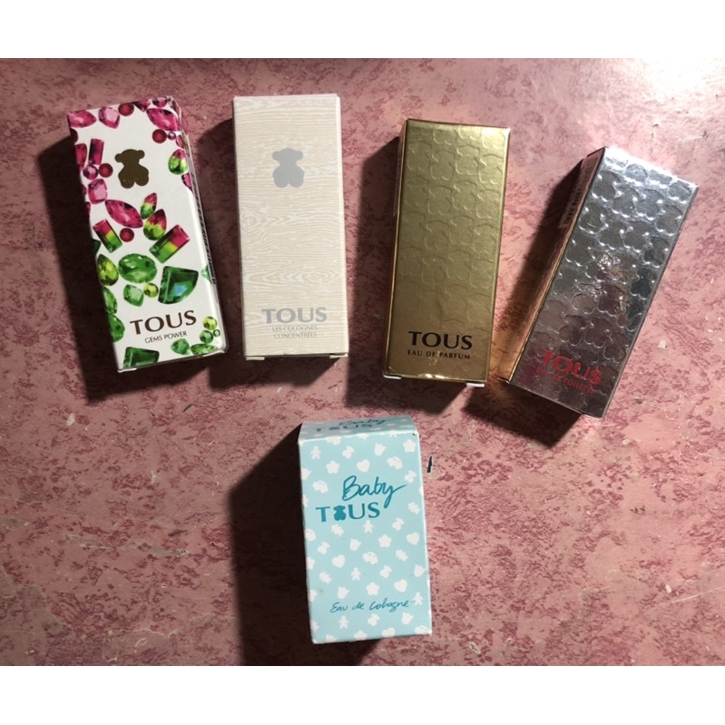 正品公司貨！TOUS 淡香精 淡香水 4.5ml 黃金小熊（限量版）/淘氣小熊（銀）/清漾小熊/香鑽力量/寶寶迷你登山家 | 蝦皮購物