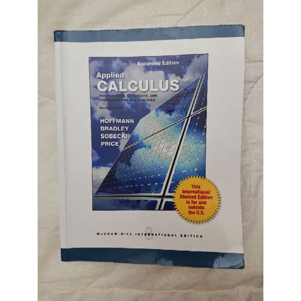Applied Calculus Expanded Edition 微積分 第11版 原文書 / 二手書 | 蝦皮購物