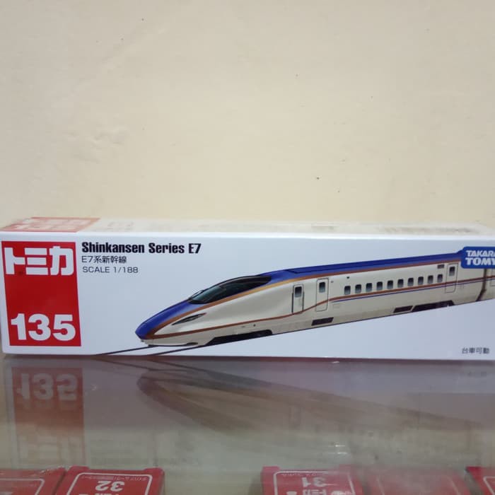 Tomica No 135 Shinkansen 系列 E7 火車長壓鑄微型 takara tomy 火車價格 | 蝦皮購物