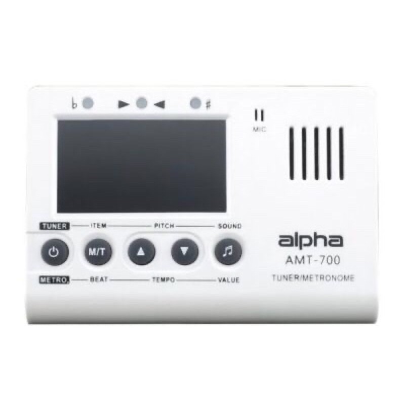 alpha AMT-700 三合一調音節拍器+贈夾式調音夾 調音器 | 蝦皮購物