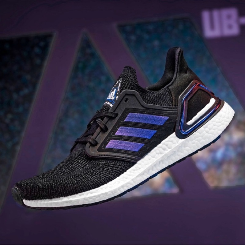 DY• ADIDAS ULTRABOOST 20 黑藍 變色藍 太空 襪套 編織 慢跑鞋 NASA 男 EG0692 | 蝦皮購物