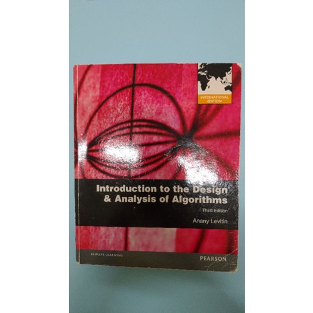 introduction to the design & analysis of algorithms | 蝦皮購物