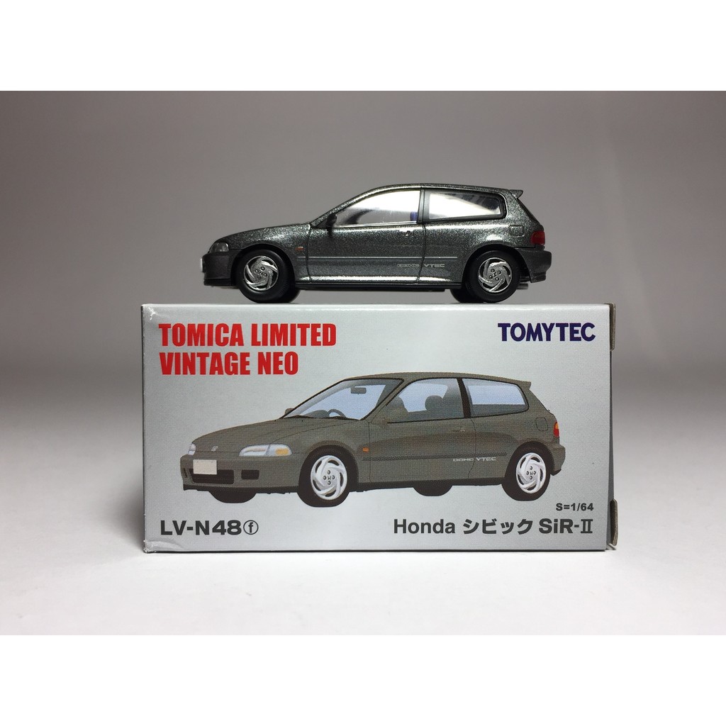 絕版逸品【TOYEE】TOMICA HONDA CIVIC SiR-II LV-N48f 本田 喜美 K6 三門跑車 | 蝦皮購物