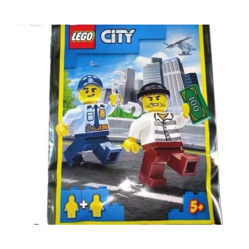 樂高 LEGO 952004 城市 警察與小偷 Polybag 全新未拆 | 蝦皮購物