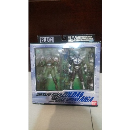 S.I.C. VOL.27 MASKED RIDER ZOLDA & TAIGA 假面騎士 鐵兵&白虎 雙人 | 蝦皮購物