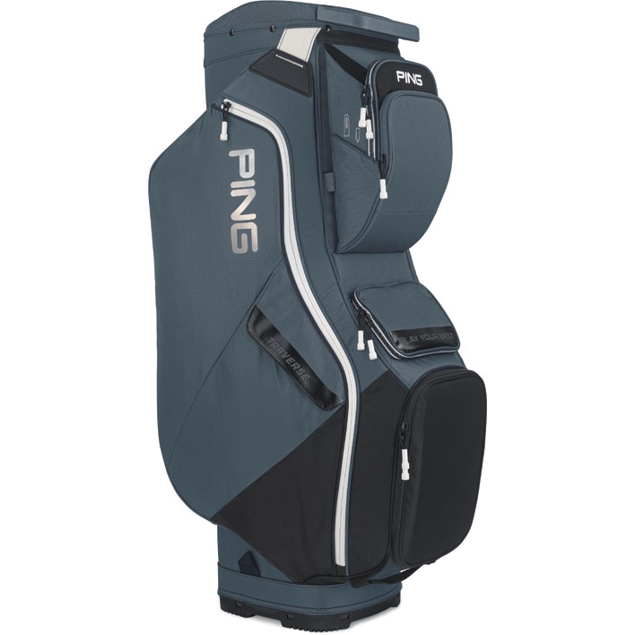 Ping Traverse 214 Cart Bag (14孔) ,鐵灰/黑/白,#PI22A510403 球袋 | 蝦皮購物