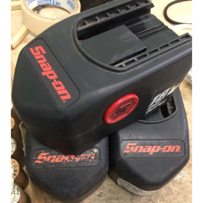 雙層鎳片更耐久 SNAP-ON CTB4187 18V 電動工具 電動板手 電池更換 日本三洋原裝電池2.5AH | 蝦皮購物
