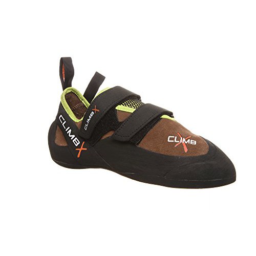 美國 Climb x rave rental strap 攀岩鞋，咖啡色、灰/藍色 | 蝦皮購物