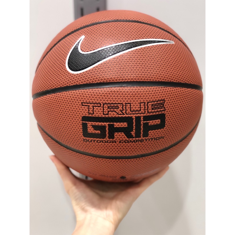 NIKE TRUE GRIP 8P 籃球 室外場地用 7號 橘咖啡色 NKI0785507 | 蝦皮購物