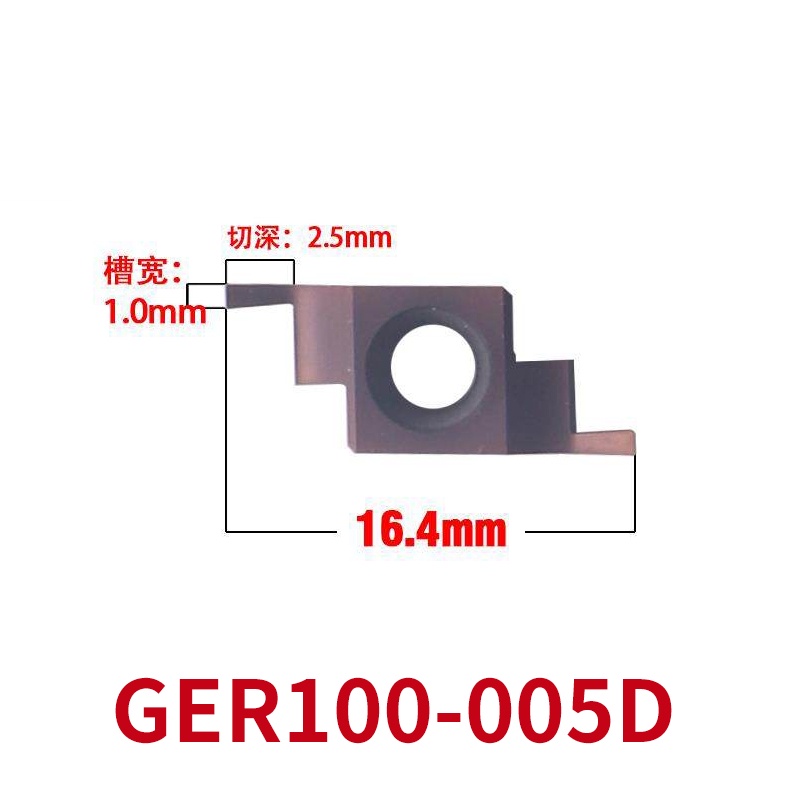 10片 GER100/200/300-A/B/C/D內孔切槽刀/不鏽鋼內槽刀/小孔徑切槽刀片 | 蝦皮購物