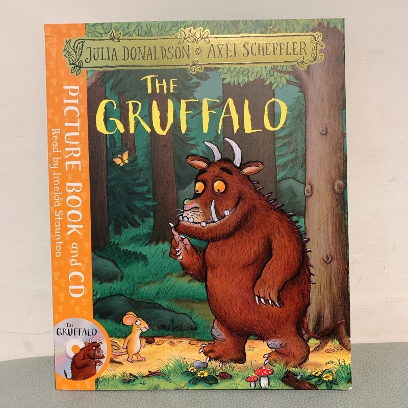 Julia Donaldson全新 THE GRUFFALO 古飛樂 英文童書 平裝+CD | 蝦皮購物