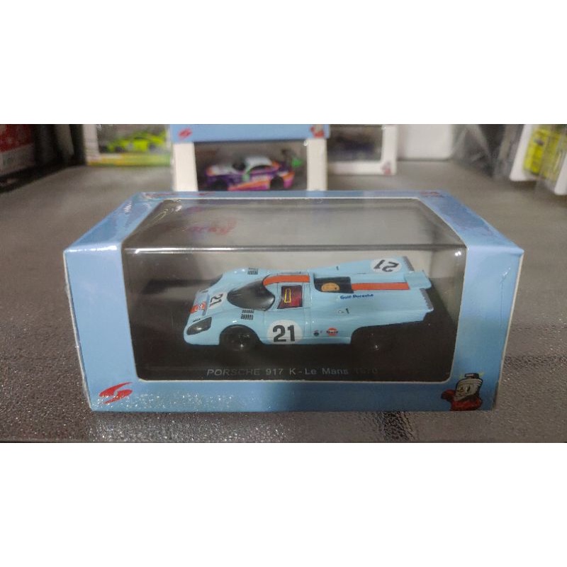 sparky 1/64 模型車 Y143 Porsche 917 Gulf | 蝦皮購物