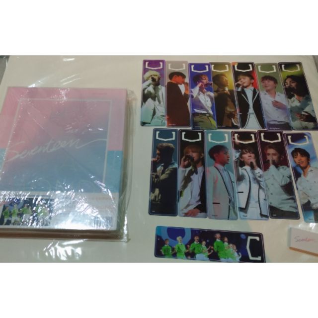 2016 LIKE SEVENTEEN Shining Diamond演唱會台灣獨占贈品盤 有特典[壓克力書籤] | 蝦皮購物