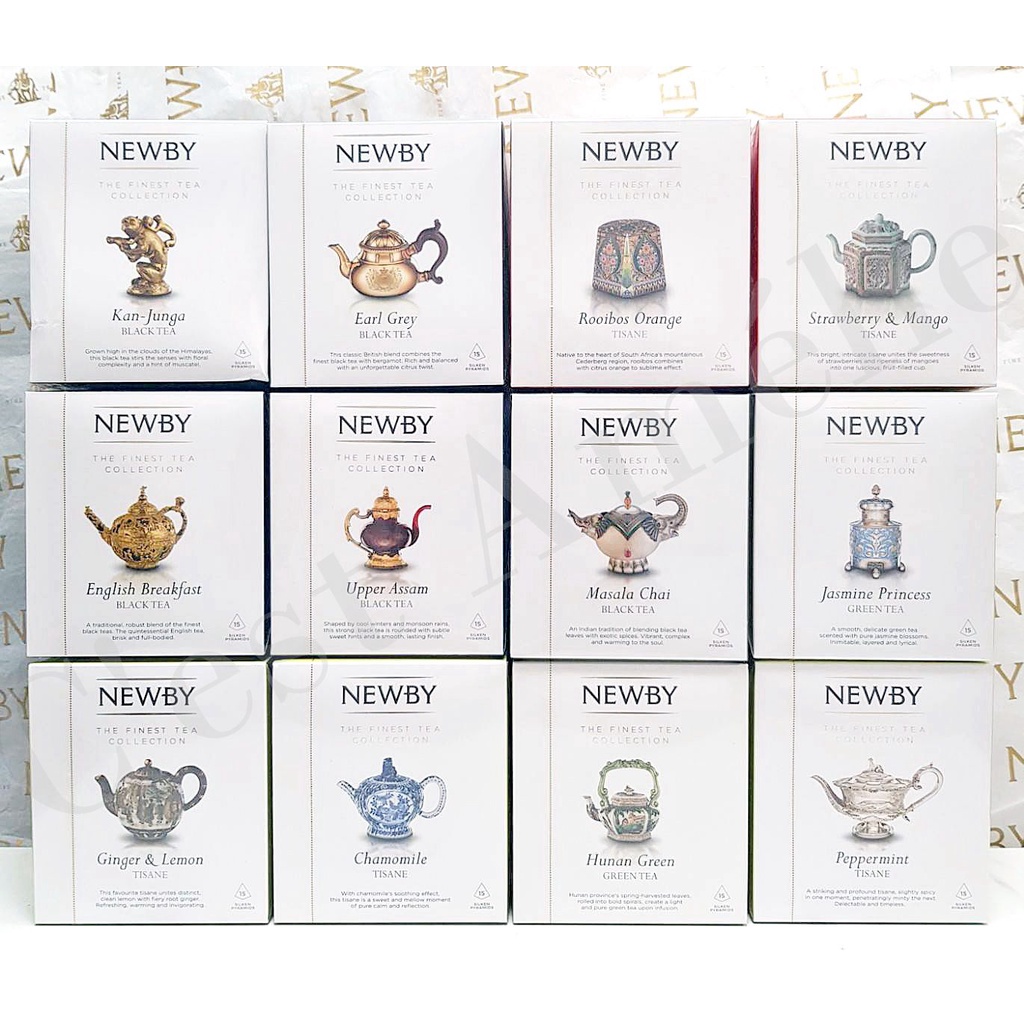 ├NEWBY 英國頂級茶包 單包販售┤ NEWBY London 金字塔茶包 單包選購 英國 茶袋 三角茶 | 蝦皮購物