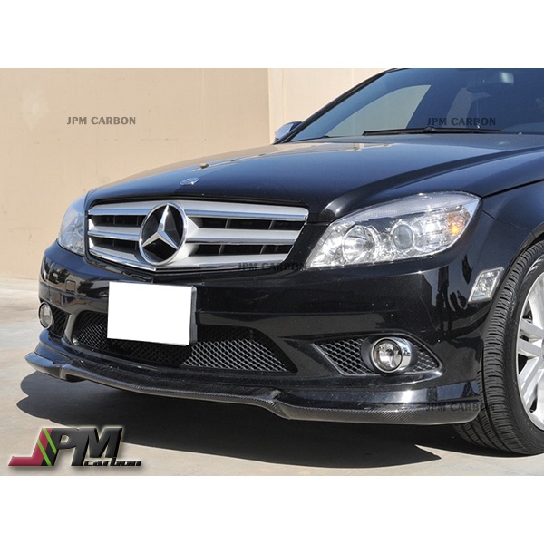 JPM 賓士 M-Benz 全新 08-11 W204 C Class CS碳纖維前下巴 碳纖維材質 品質保證 | 蝦皮購物