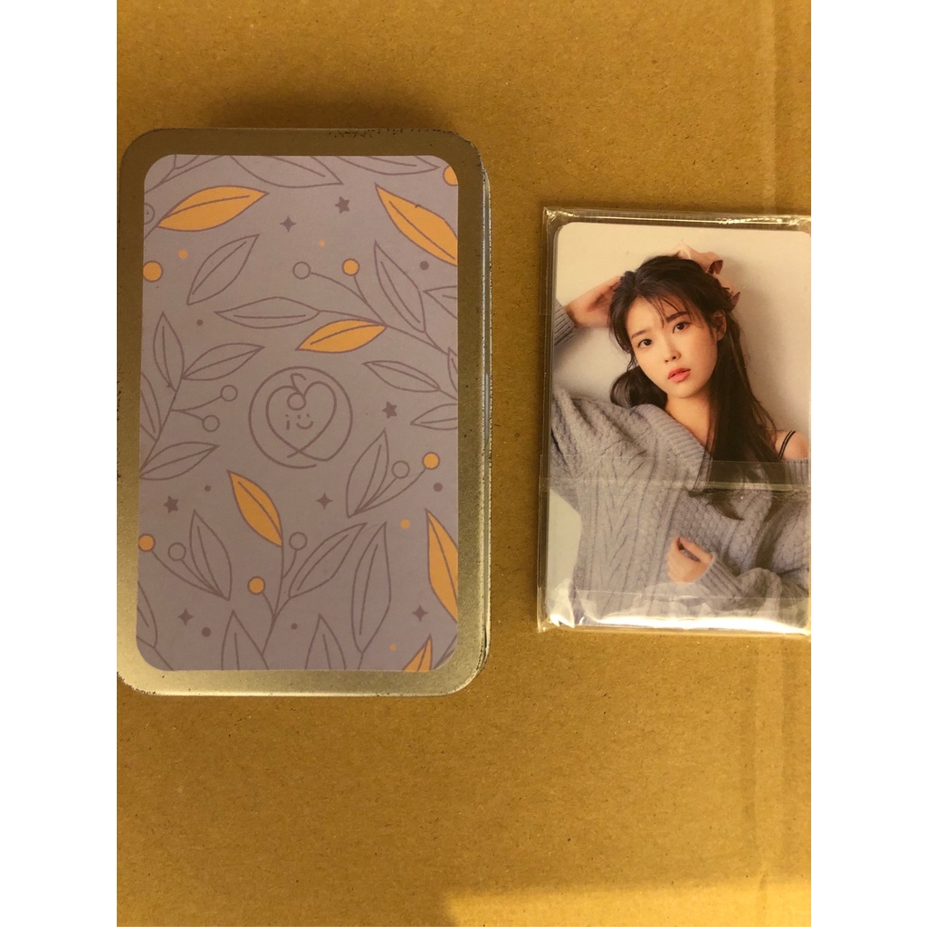 [MU] IU - 官方周邊 - The present I 小卡 | 蝦皮購物