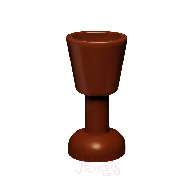 公主樂糕殿 LEGO 樂高 杯子 酒杯 高腳杯 特殊 舊棕色 2343 A017 | 蝦皮購物
