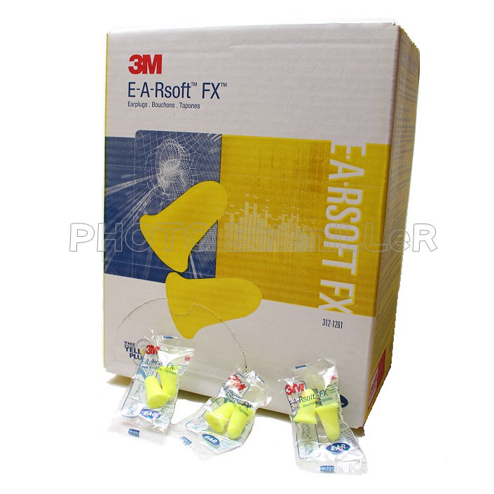 【含稅-可統編】防音耳塞 美國知名品牌 3M EAR Soft FX 鐘型 無線耳塞 33db 一盒200對 | 蝦皮購物