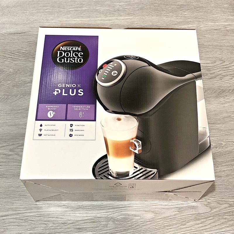 全新 DOLCE GUSTO Genio S Plus 膠囊咖啡機 保固兩年 也適用大顆星巴克膠囊咖啡 | 蝦皮購物
