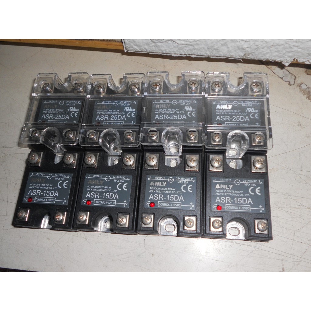 安良ANLY固態繼電器ASR-15DA ASR-25DA SSR IN:4-32VDC OUT:24-280VAC | 蝦皮購物