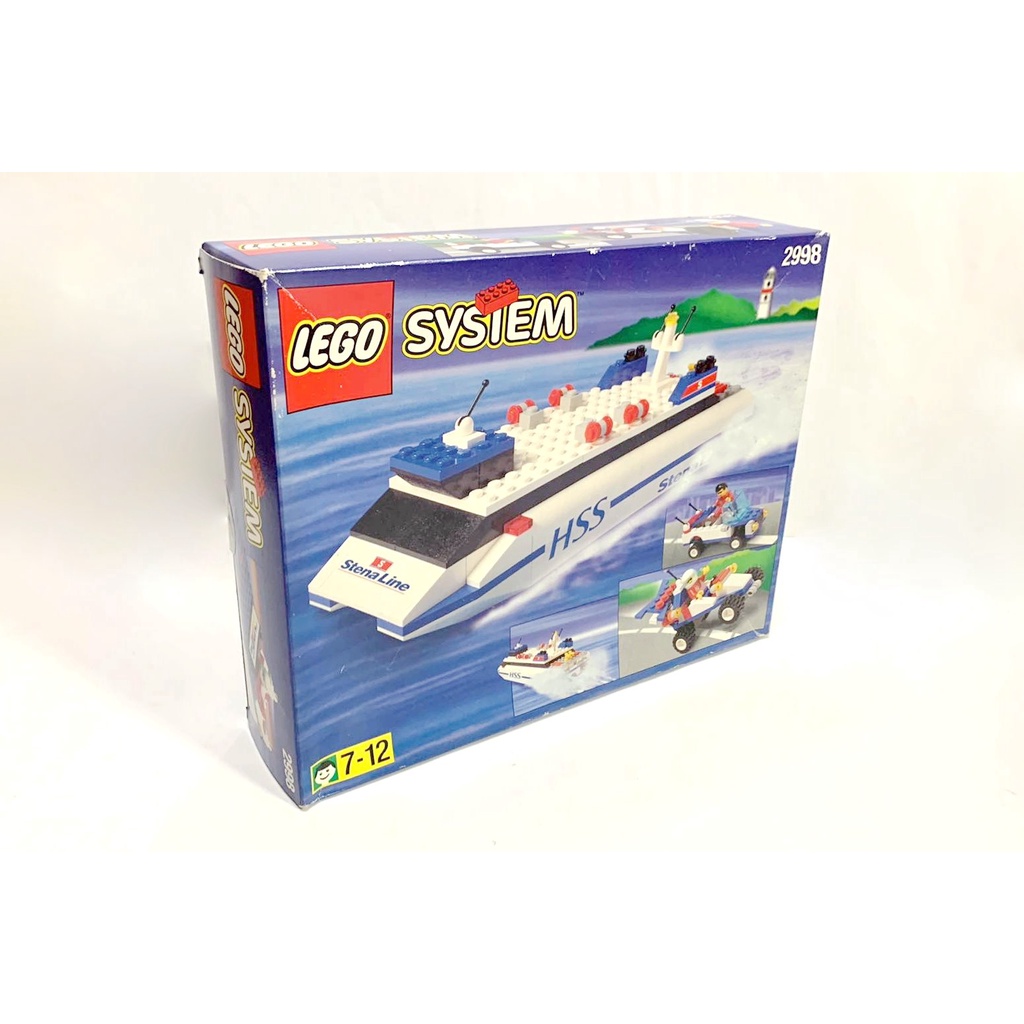 樂高人偶王 LEGO 絕版/Stena Line Ferry/渡輪#2998盒組(全新) | 蝦皮購物