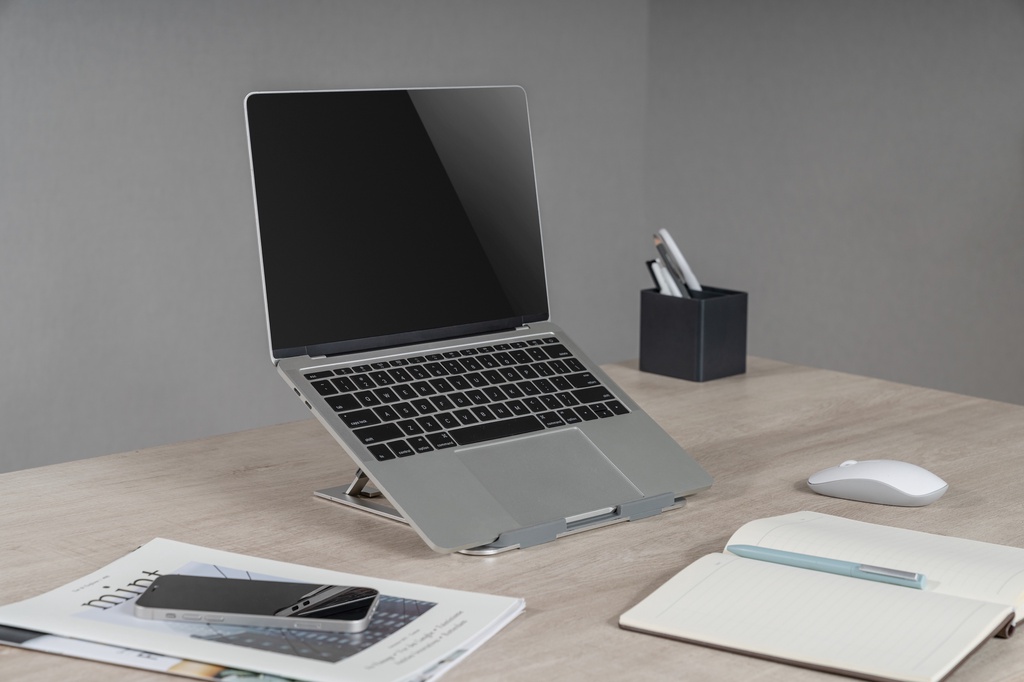 【瑞米 Raymii】 LNS-1 六段鋁合金折疊筆電架 筆電支架 支架 電腦架 散熱架 散熱支架 電腦支架 | 蝦皮購物