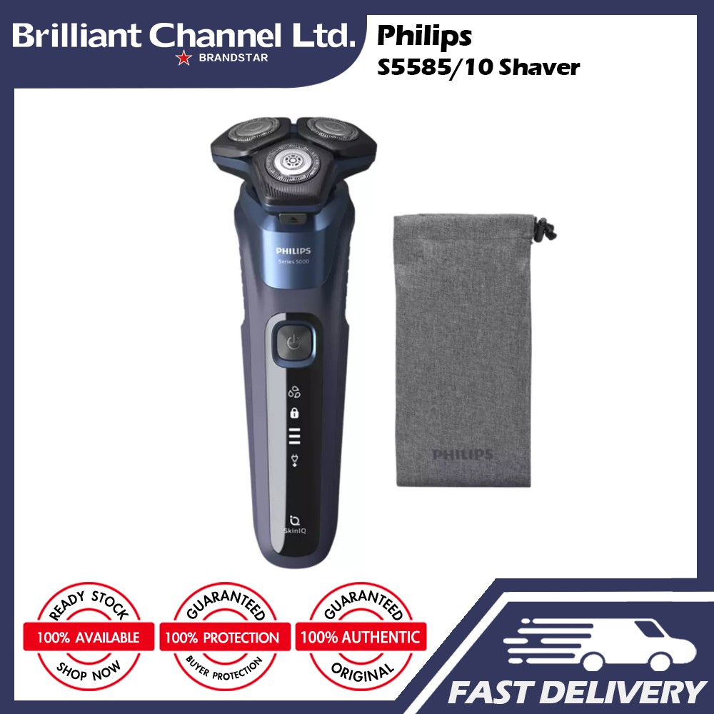 Philips Shaver series 5000 S5585 / 10 乾濕兩用電鬚刨 電鬍刀 | 蝦皮購物